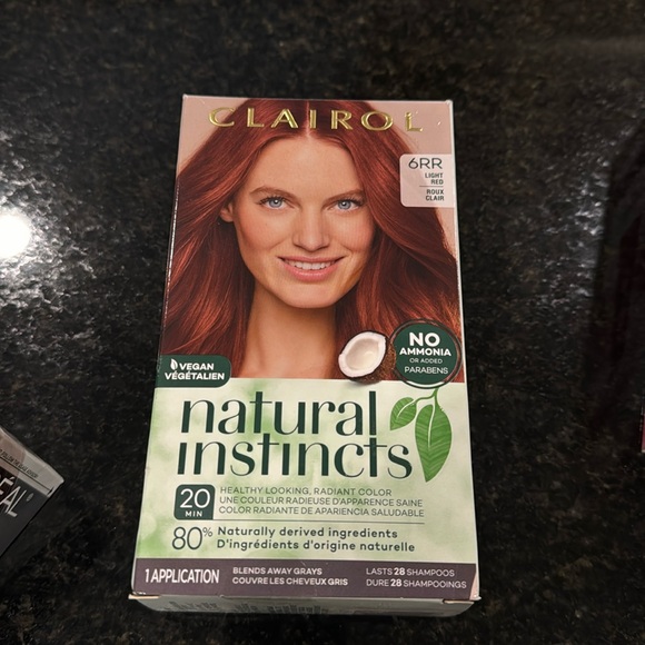 Hair | Clairol Natural Instincts 6rr Light Red | Poshmark